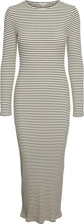 Vero Moda Vmlena Ls O-Neck Ankle Dress VMA Noos