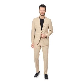 HUGO BOSS Beige Slim Fit Performance Suit - - Suits - Herren - Beige - XL