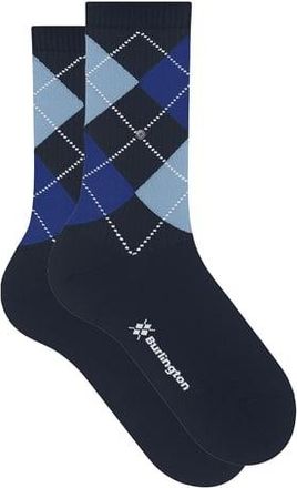 Burlington Chaussettes de tennis g&eacute;om&eacute;triques