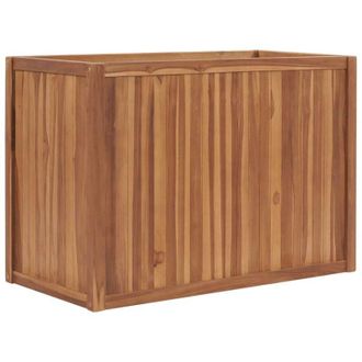 vidaXL Vidaxl - Lit sur&eacute;lev&eacute; 100x50x70 cm Bois de teck solide