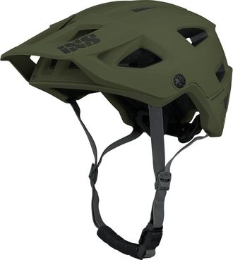 IXS Trigger Am MIPS Mountainbike-/E-Bike-/Fahrradhelm, Oliv, Taille SM (54-58cm)