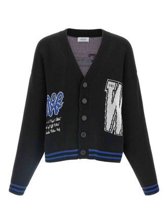 Off-white Cardigan - Noir