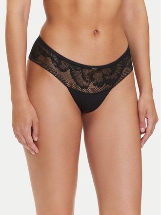 HUGO BOSS Stringtanga Peony 50545044 Schwarz