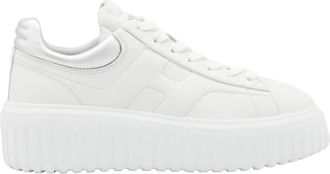 Hogan Low-Top Sneaker - Platform Sneakers - Gr. 37,5 (EU) - in Wei&szlig; - f&uuml;r Damen