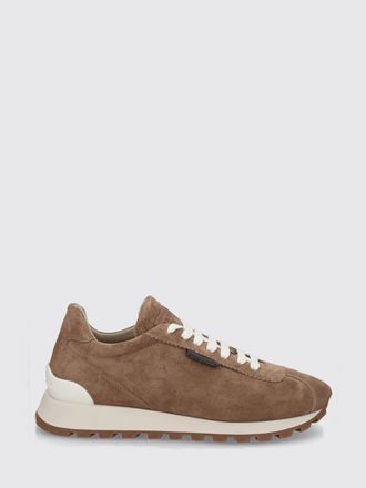 Brunello Cucinelli Baskets Femme couleur Br&ucirc;l&eacute;