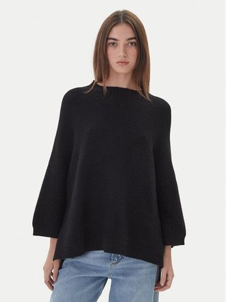 Kontatto Pullover 3M0848C Schwarz Relaxed Fit