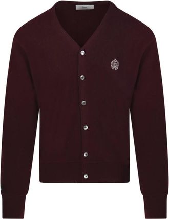 Dunst Homme, Pulls, Rouge, Taille: M Essential Logo Knit Cardigan