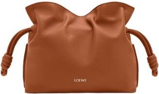 Loewe Mini Flamenco clutch en cuir de veau nappa