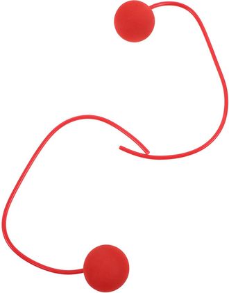 TOPBATHY Ersatzball für Kabelloses Springseil aus Langlebigem EVA Rot Schwerer Fitness sprungball ohne Seil Robustes Springseil zubehör für Gymnastik und Indoo