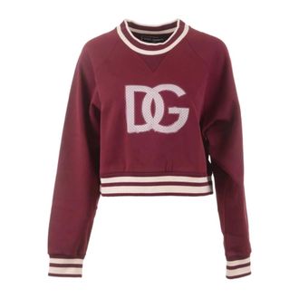 Dolce & Gabbana Damen, Sweatshirts & Hoodies, Rot, XSGr&ouml;&szlig;e