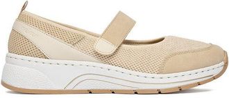 Rieker Ballerinas N6554-60 Beige