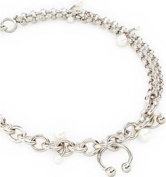 Justine Clenquet Collier de perles Holly