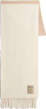 Woolrich Tücher & Schals - Scarf Color Block Wool Oxford Tan - Gr. unisize - in Beige - für Damen