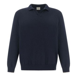 Paul & Shark Homme, Pulls, Bleu, Taille: M V-neck Tricots