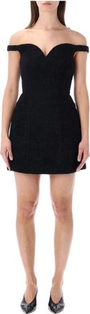 Self Portrait Femme, Robes, Noir, Taille: 34 FR Boucl&eacute; Mini Dress