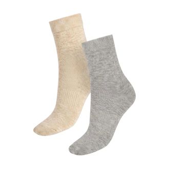 Wolford Chaussettes de sport en coton m&eacute;lang&eacute; 2 paires - Femme - Sous-v&ecirc;tements - Multicolore - Taille: XS