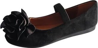 Generic Chaussures Mary Jane d&eacute;contract&eacute;es et &eacute;l&eacute;gantes pour femme, couleur unie, &eacute;l&eacute;gantes, l&eacute;g&egrave;res, classiques, confortables, &agrave; enfiler, pour le travail, le