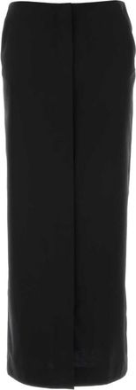 Herno Femme, Jupes, Noir, Taille: 36 FR Gonna Midi Skirt