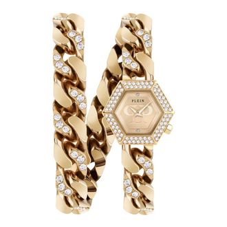 Philipp Plein Femme, Accessoires, Jaune, Taille: ONE Size The Hexagon Groumette 28Mm