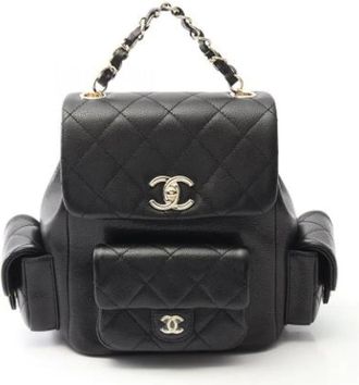 Chanel Damen, Pre-Owned, Schwarzk, ONE SIZEGröße