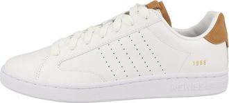 K-Swiss Herren Lozan Klub LTH Sneaker, WHT/WHT/BRWNSGR SD, 44 EU