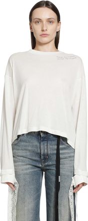 Ann Demeulemeester Niki Printed Long Sleeve T-shirt