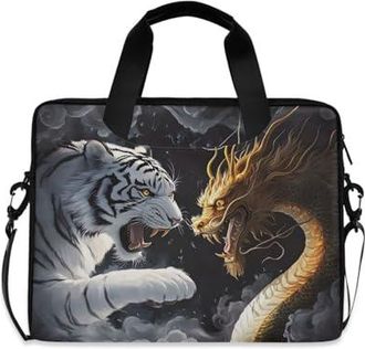 Alaza Sac pour ordinateur portable de 40,6 &agrave; 15,6 avec t&ecirc;te de dinosaure T-rex avec bouche ouverte, sac pour ordinateur portable pour femme, homme, &eacute;tudiant