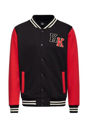King Kerosin Herren Collegejacke Faster Than The Wind
