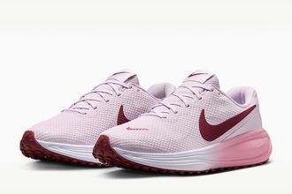 Nike Laufschuh NIKE Revolution 8, Damen, Gr. 37,5, rosa (bleached lila, pink smoke, wei&szlig;), Synthetik, Textil, Schuhe Laufschuh, Topseller