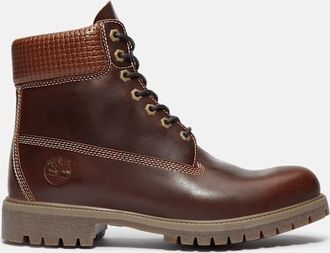 Timberland Wasserdichter Timberland Premium 6-Inch Boot f&uuml;r Herren in Braun, Herren, Braun, Gr&ouml;&szlig;e