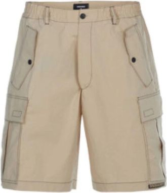 Dsquared2 Beige Herrenshorts- Zeitloses Design - - Shorts - Herren - Beige - M