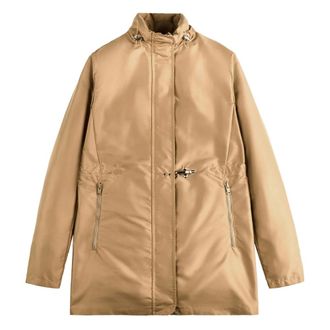 Fay Femme, Vestes, Beige, Taille: 42 FR Parka zipp&eacute;e