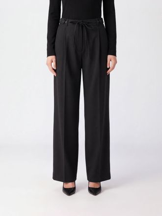 Tela Pantalon large en laine vierge avec cordon de serrage &agrave; la taille