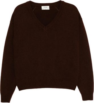 System pull en laine - Marron