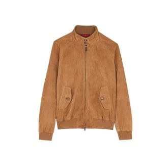 Baracuta G9 Wildlederjacke - - Jackets - Herren - Beige - 2XL