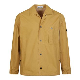 Stone Island Herren, Jacken, Gelb, MGr&ouml;&szlig;e