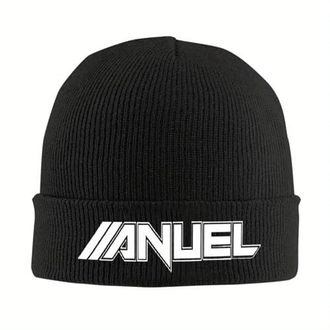 Generic Casquettes de Baseball pour Hommes Hommes, Rappper Anuel AA Logo tricot&eacute; Casquettes Tuque dHiver pour Hommes Casquettes d&eacute;contract&eacute;es