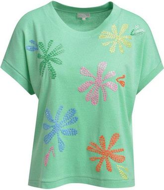 Milano Rundhalsshirt mit &uuml;berschnittener Schulter