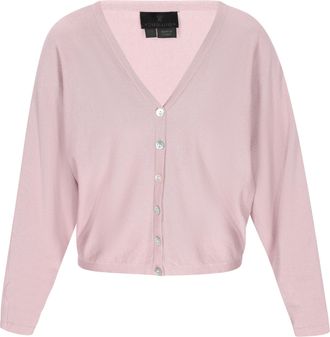 Dreimaster Dreimaster Strickjacke Frauen Vintage-Rose