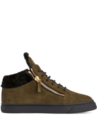 Giuseppe Zanotti baskets mi-montantes Kriss Winter - Marron