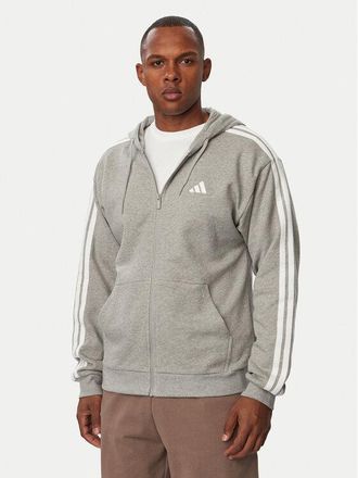 adidas Sweatshirt Essentials 3-Stripes French Terry KY4173 Grau Regular Fit