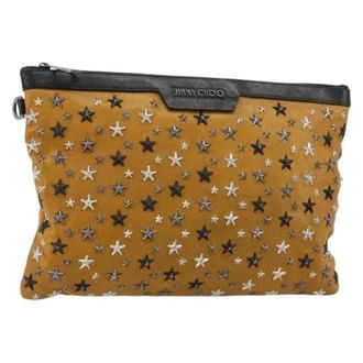 Jimmy Choo London Pre-owned Clutch Bag - - Pre-owned - Damen - Braun - ONE SIZE