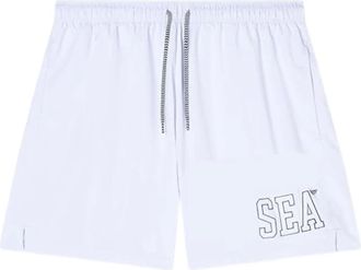 Emporio Armani Homme, Maillots de bain, Blanc, Taille: M Bermuda Mare