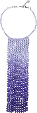 Emporio Armani Femme, Accessoires, Bleu, Taille: ONE Size Collier avec perles d&eacute;coratives