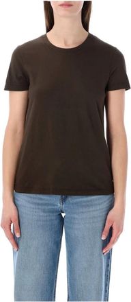 James Perse Femme, Tops, Brun, Taille: 38 FR Vintage Little Boy Tee
