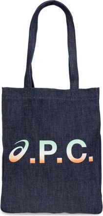 A.P.C. Lou Tote Bag - - Bags - unisex - Blau - ONE SIZE