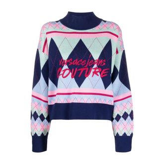 Versace Jeans Couture Sweatshirts - - Knitwear - Damen - Mehrfarbig - L