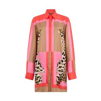 Roberto Cavalli Femme, Blouses et Chemises, Multicolore, Taille: 36 FR Chemises
