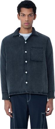 Noma t.d. Noma t.d., Homme, Chemises, Noir, Taille: 2XL Chemise D&eacute;contract&eacute;e Boutonn&eacute;e