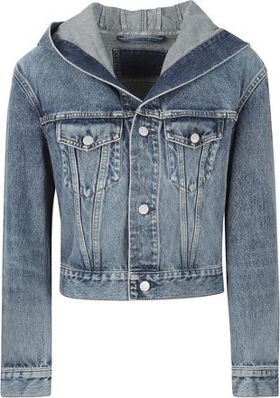 Alaia Damen, Jacken, Blau, MGr&ouml;&szlig;e